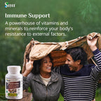 natural energy booster mushroom capsules