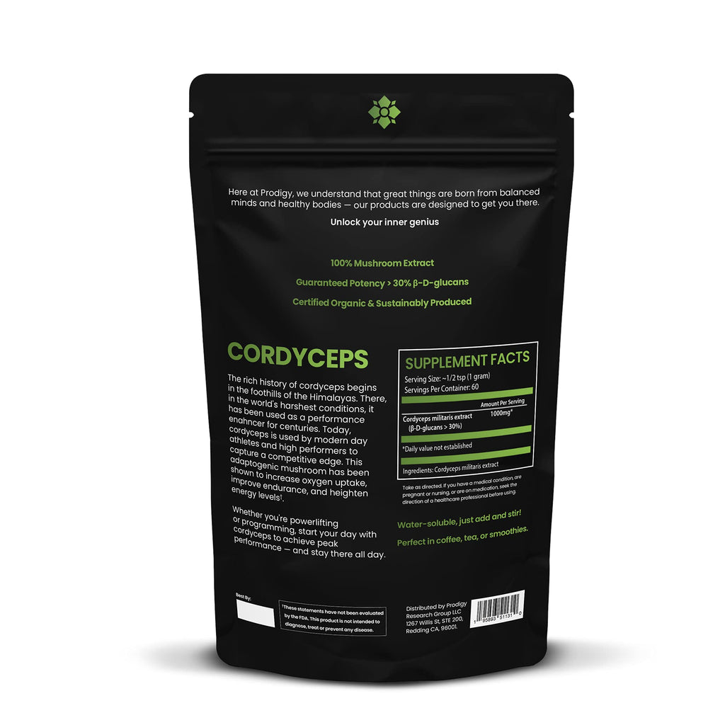 Natural energy booster mushrooms