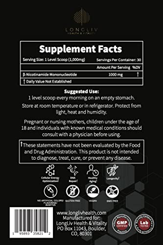 natural energy booster NMN supplement