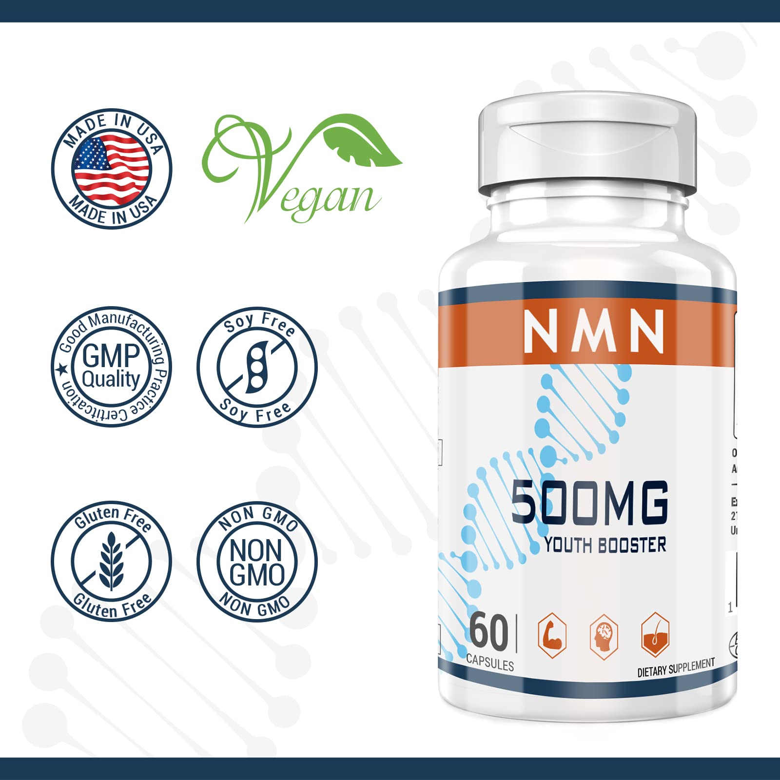 natural energy booster NMN supplement