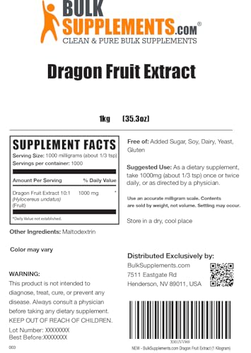 Natural energy booster powder