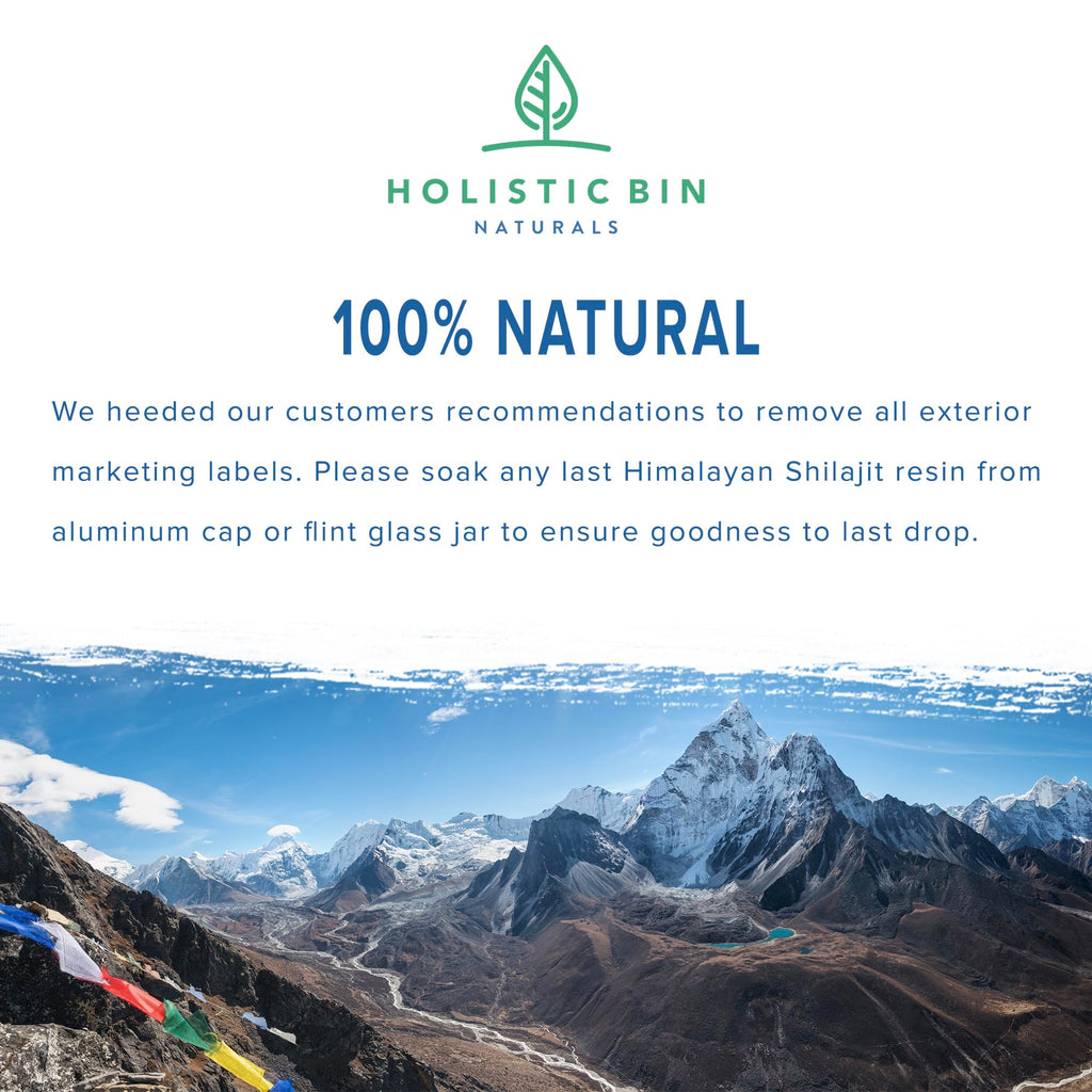 Natural energy booster resin