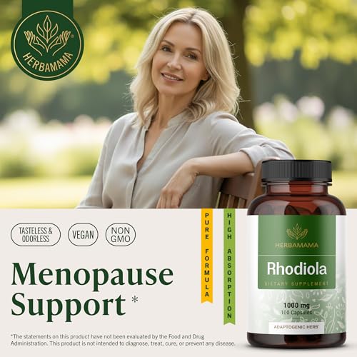 natural energy booster Rhodiola capsules