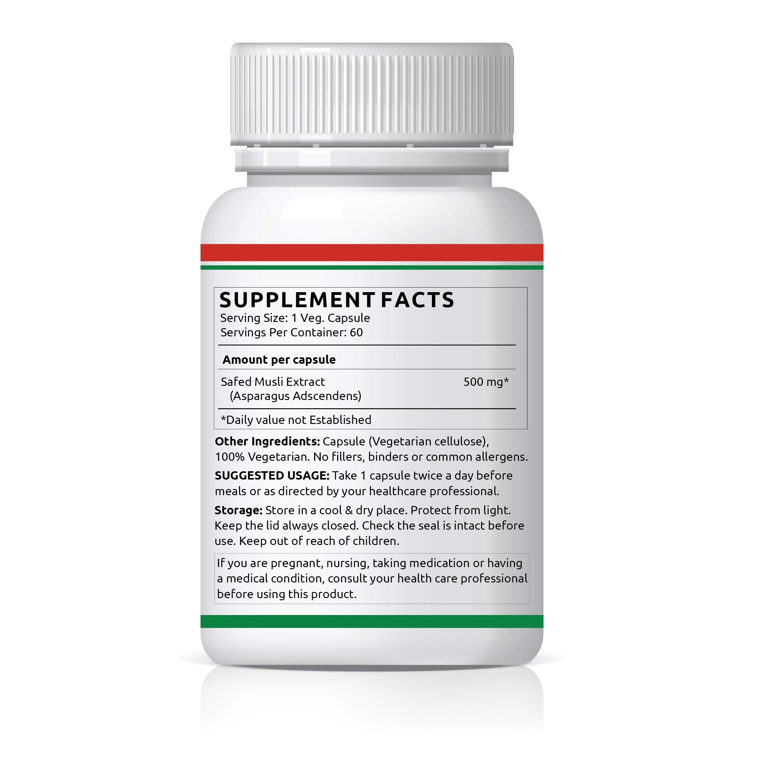 natural energy booster Safed Musli extract