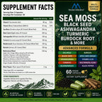 Natural energy booster sea moss