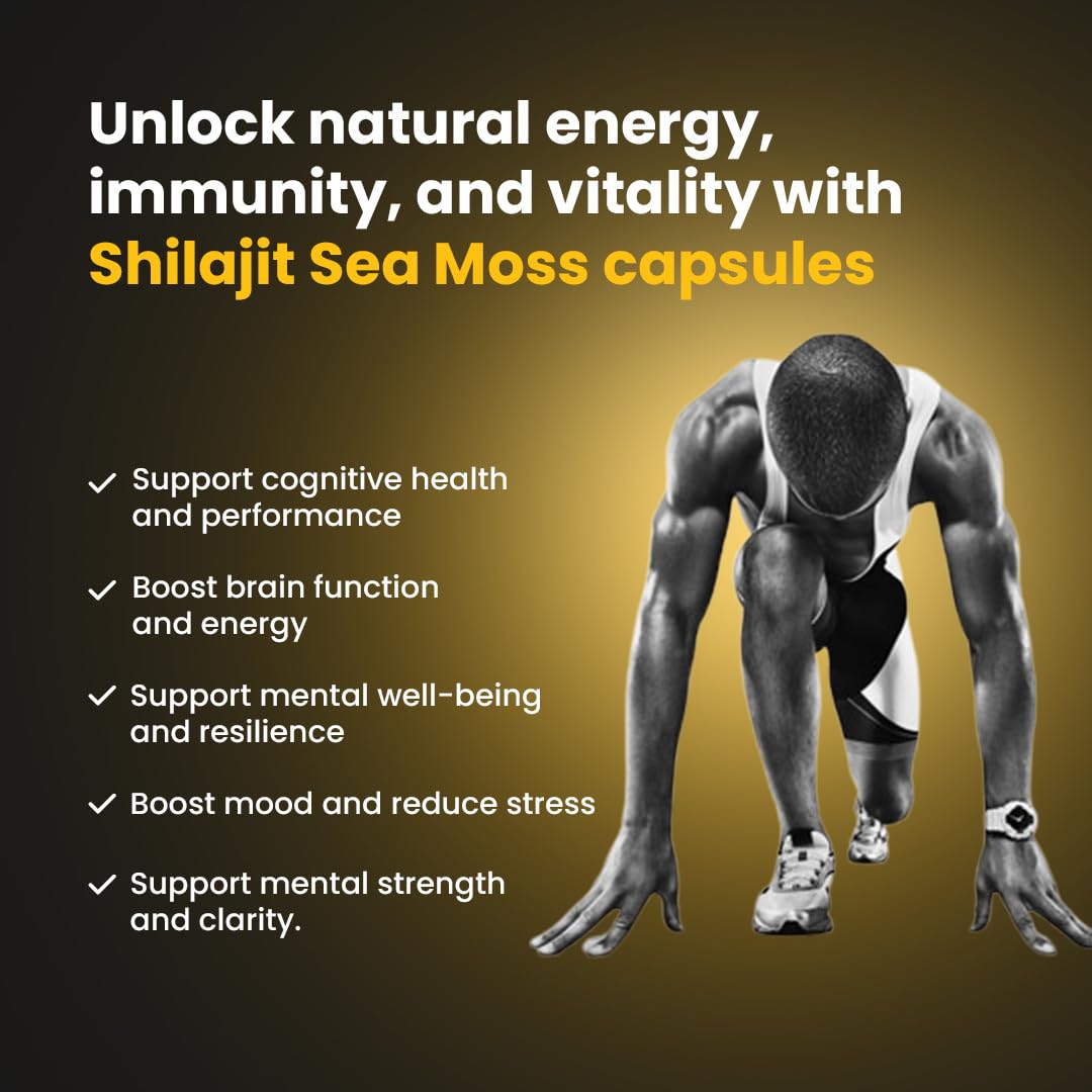 natural energy booster Shilajit capsules