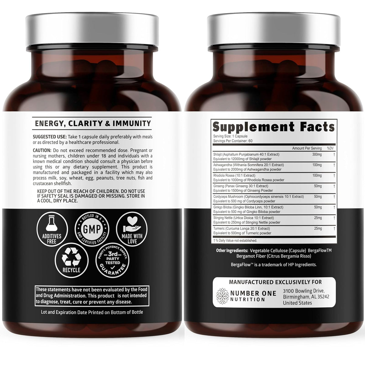 natural energy booster shilajit capsules
