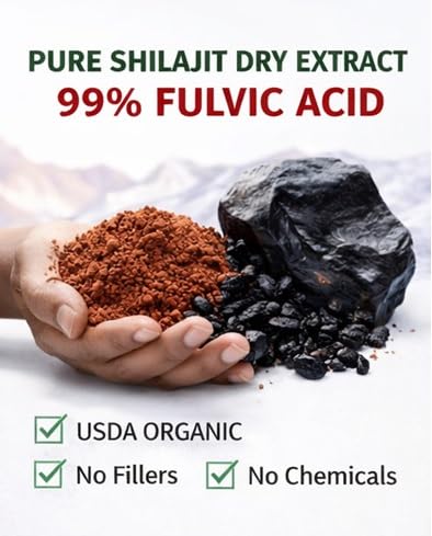 Natural energy booster Shilajit extract