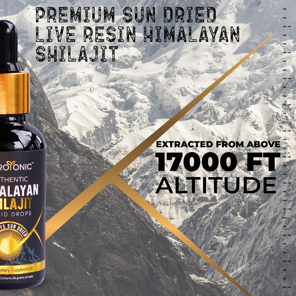 Natural energy booster Shilajit liquid