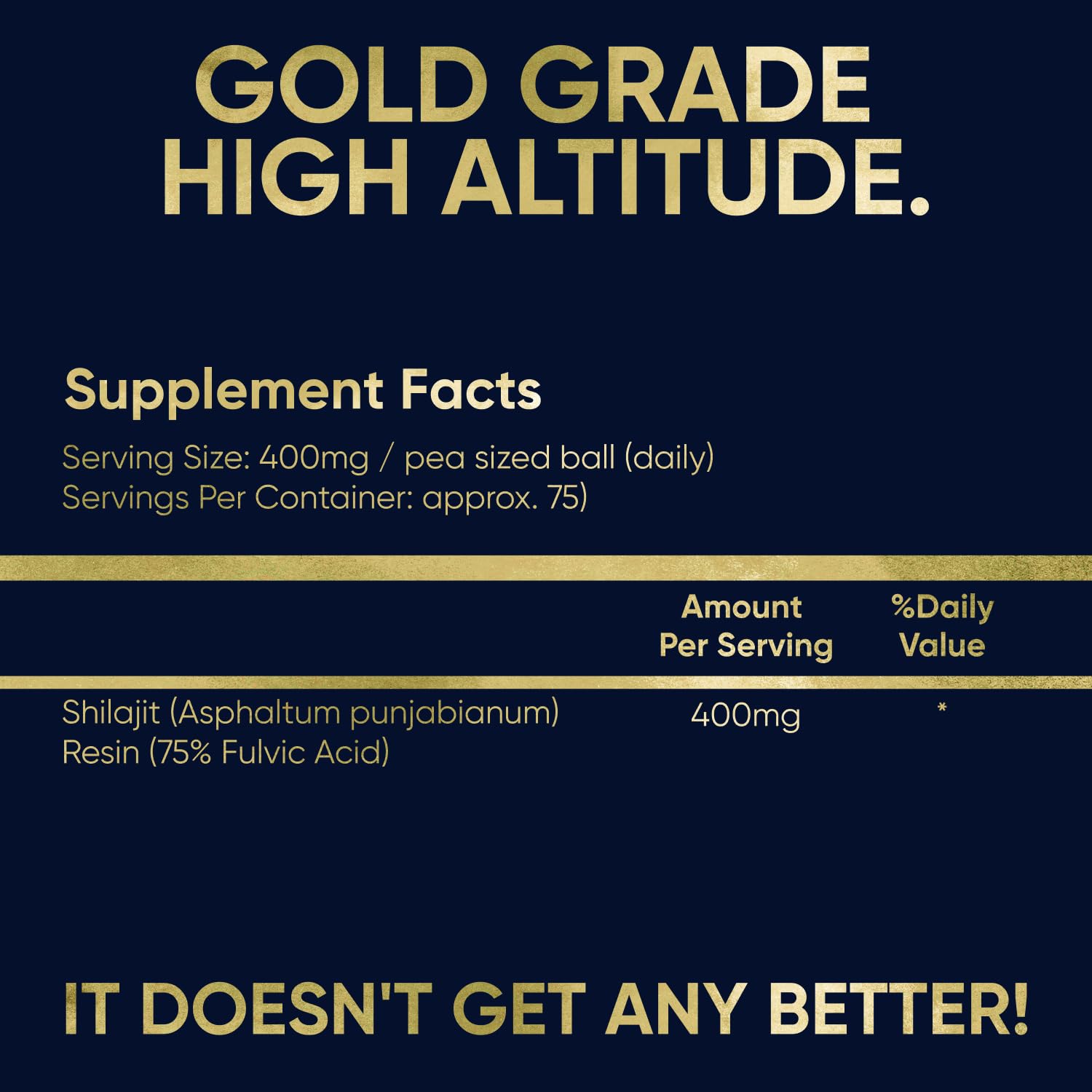 Natural energy booster Shilajit resin