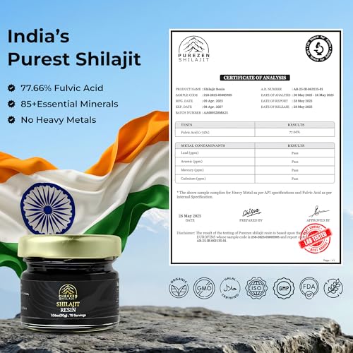 natural energy booster shilajit resin