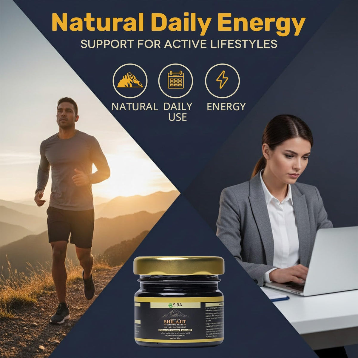 Natural energy booster Shilajit resin