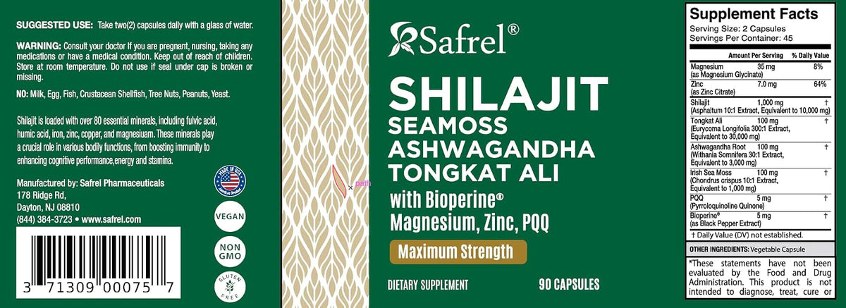 natural energy booster shilajit supplement