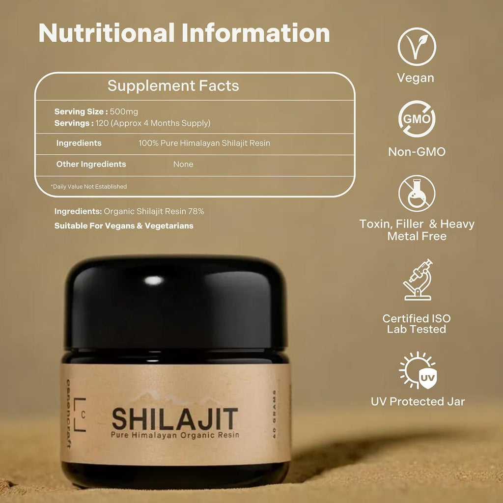 natural energy booster shilajit