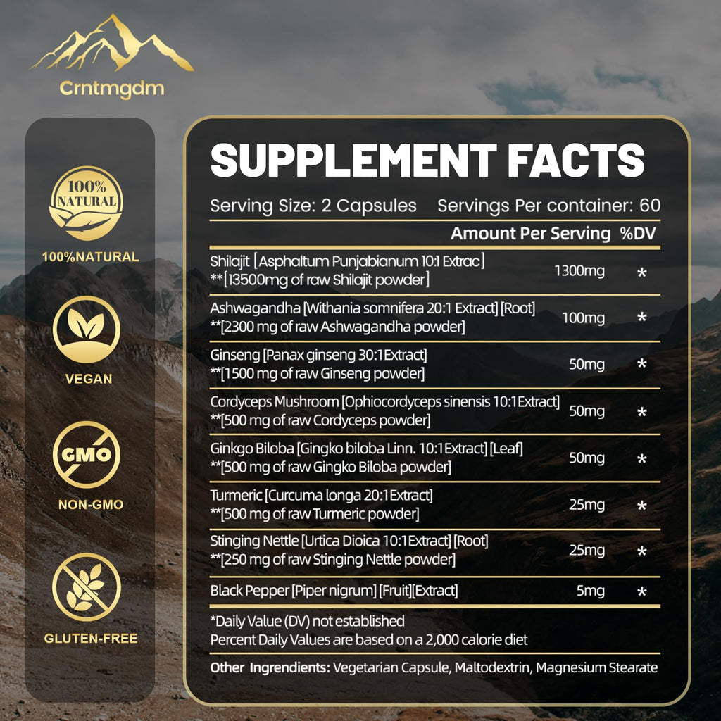 natural energy booster Shilajit