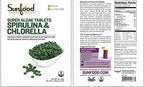 natural energy booster spirulina & chlorella