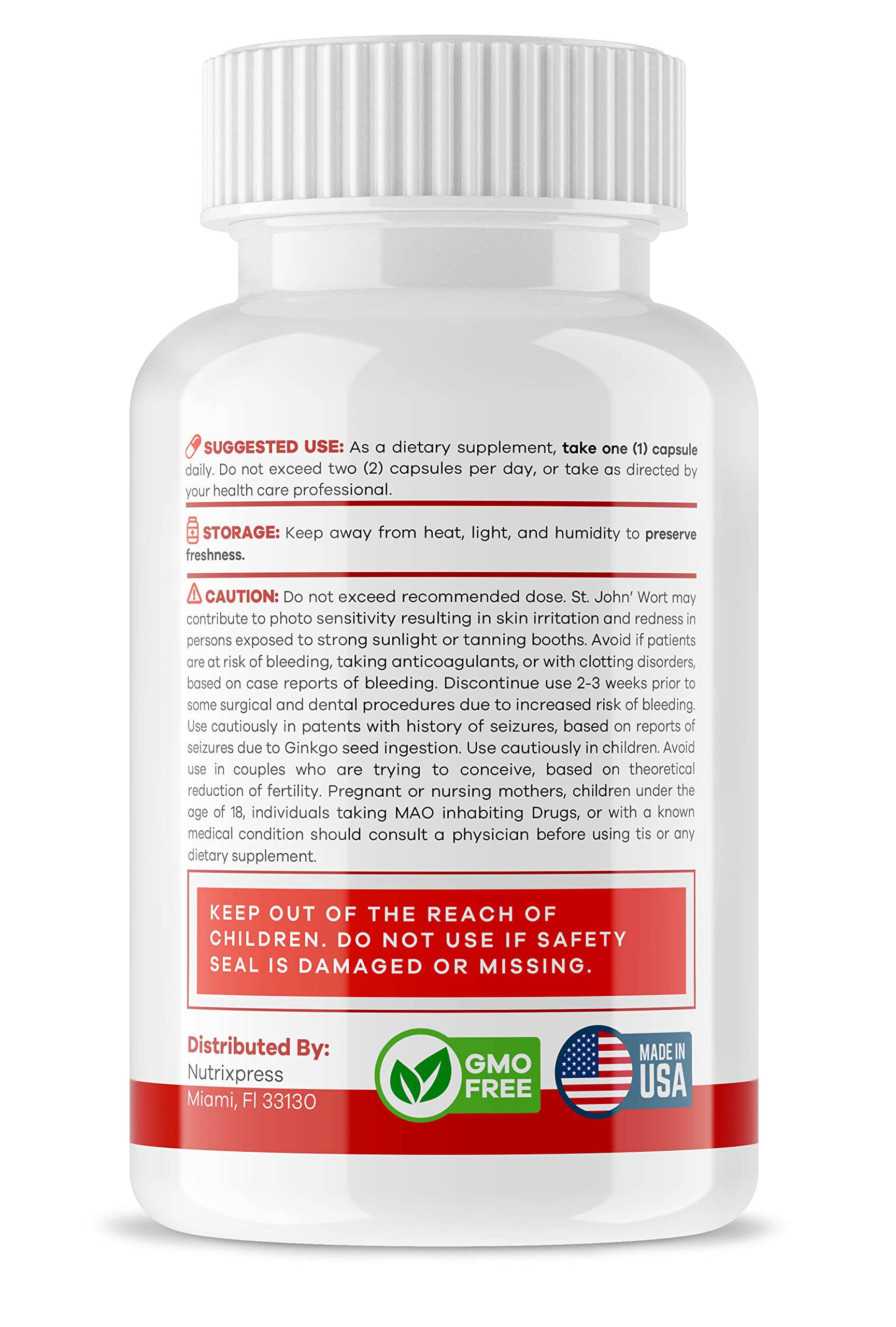 Natural energy booster supplement capsules