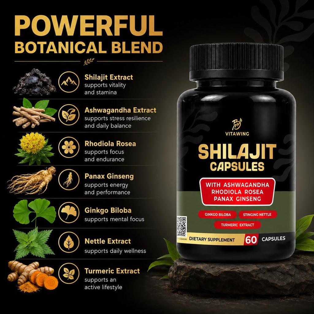 Natural energy booster supplement