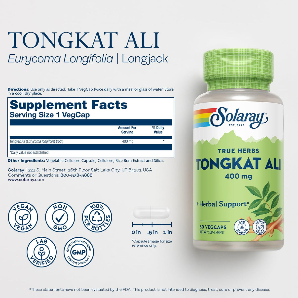 natural energy booster Tongkat Ali