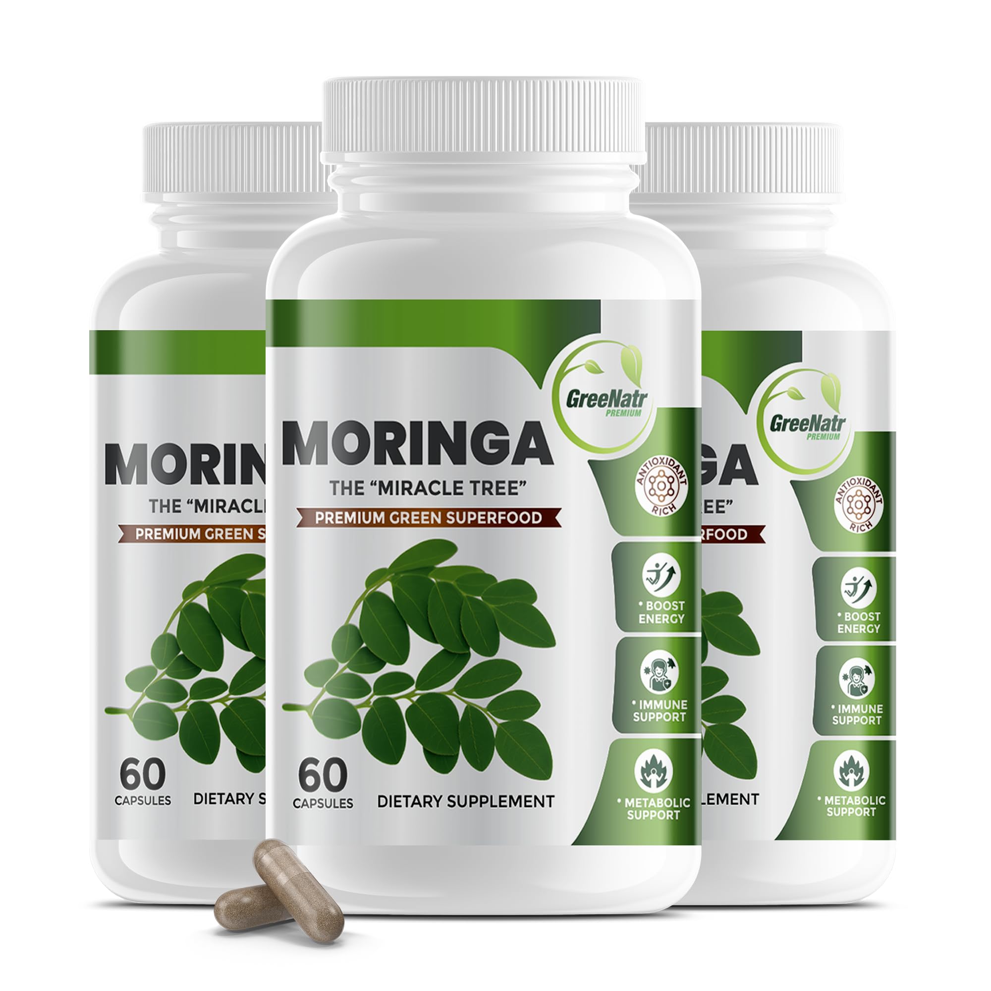 natural energy booster veggie capsules