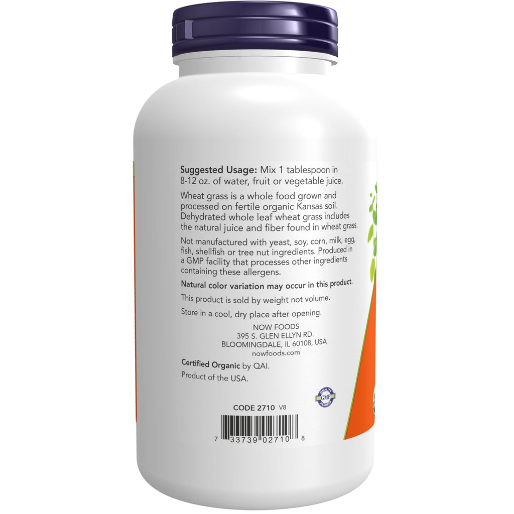 natural energy booster wheat grass