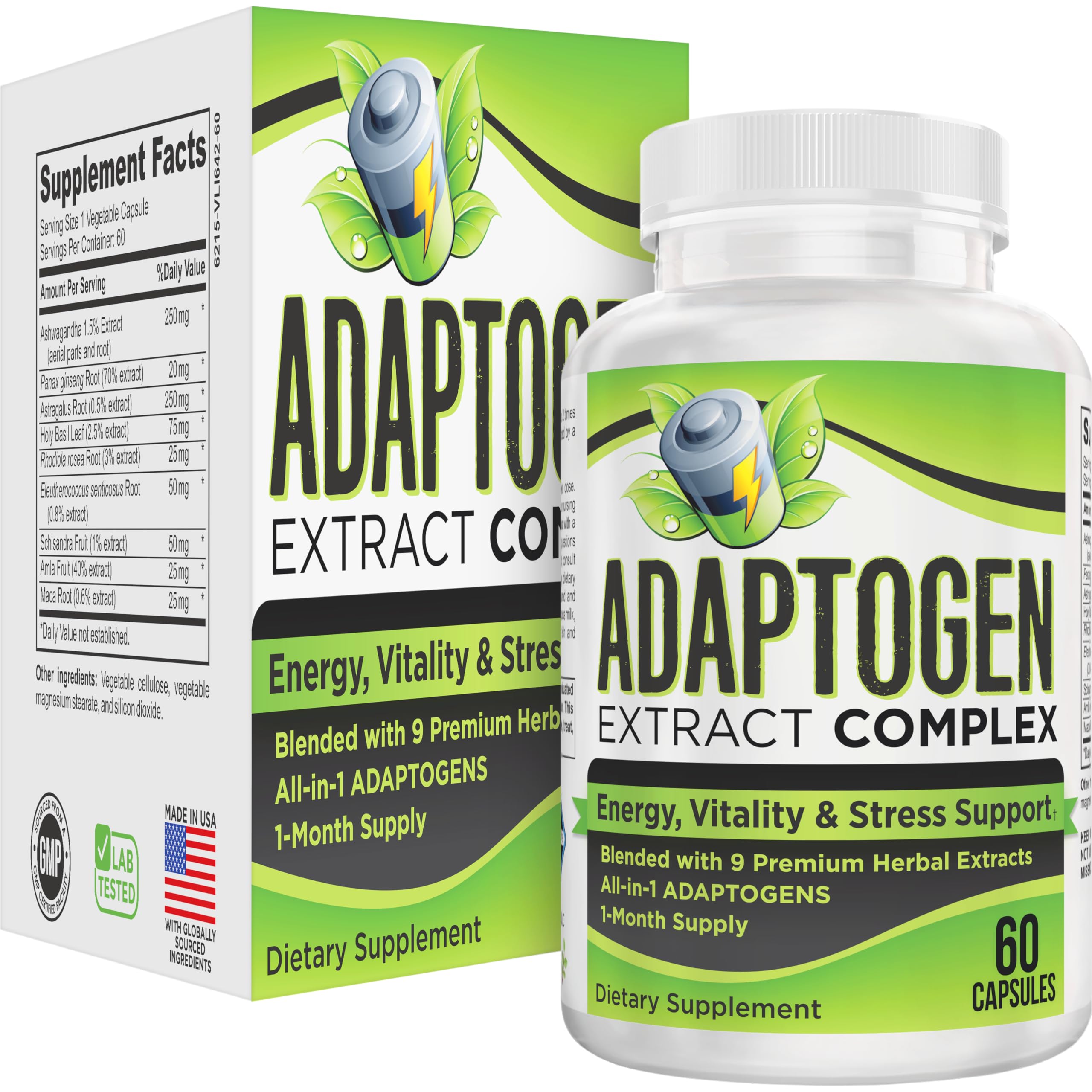 natural energy booster with ashwagandha extract