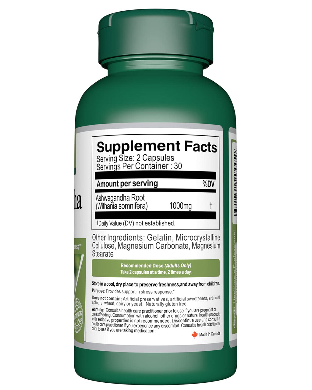 natural energy booster with ashwagandha