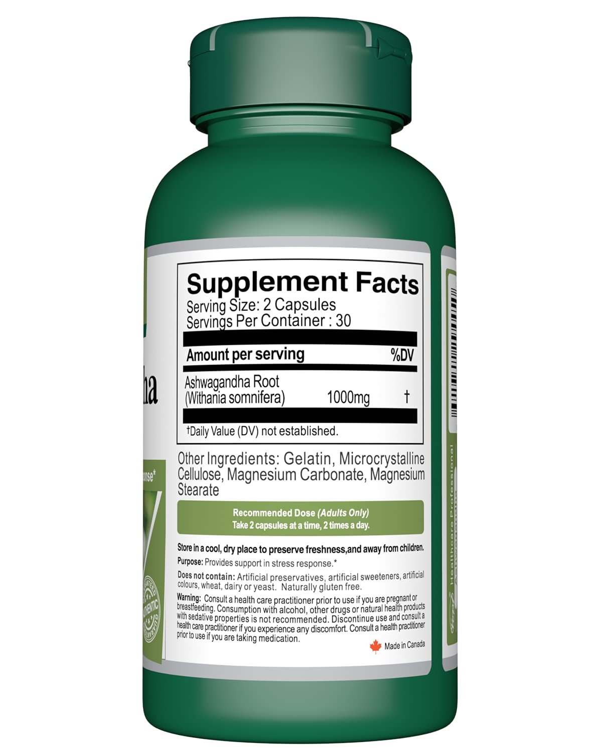 natural energy booster with ashwagandha