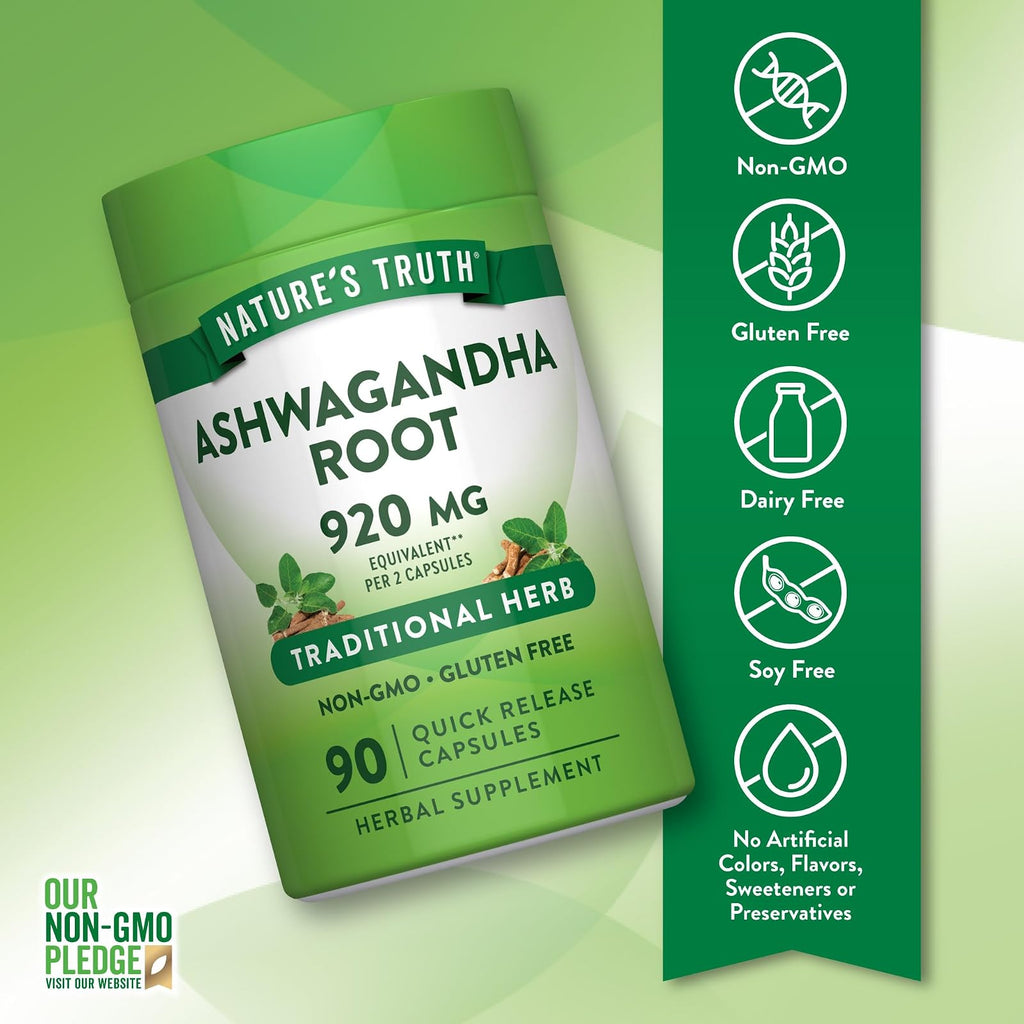 Natural energy booster with Ashwagandha