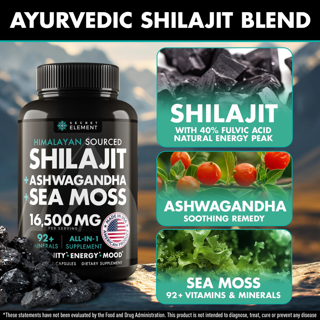 Natural energy booster with ashwagandha
