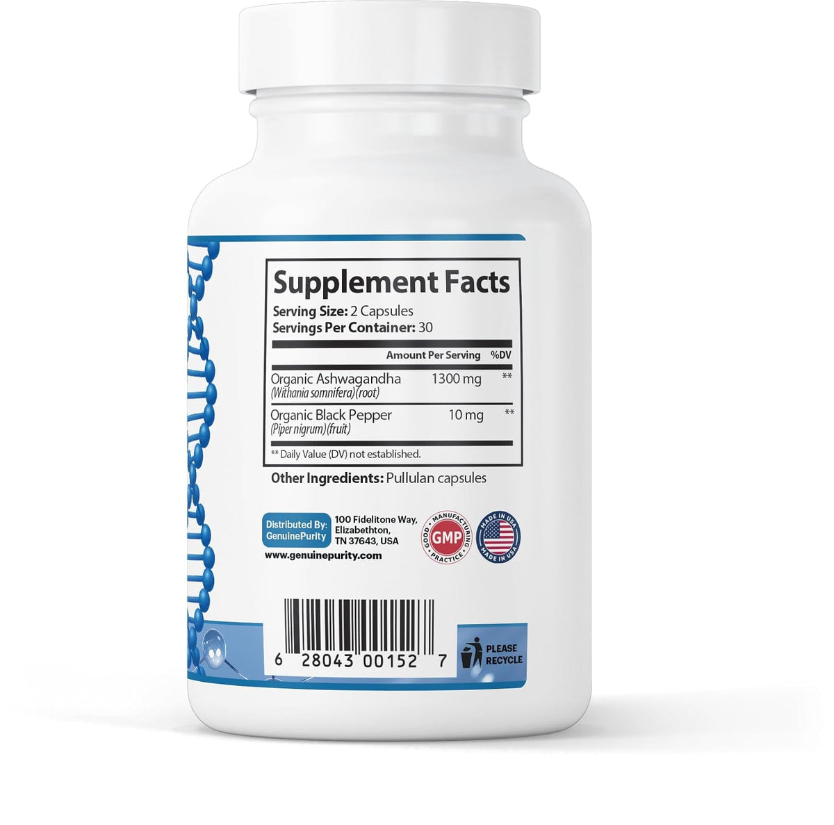 Natural energy booster with Ashwagandha