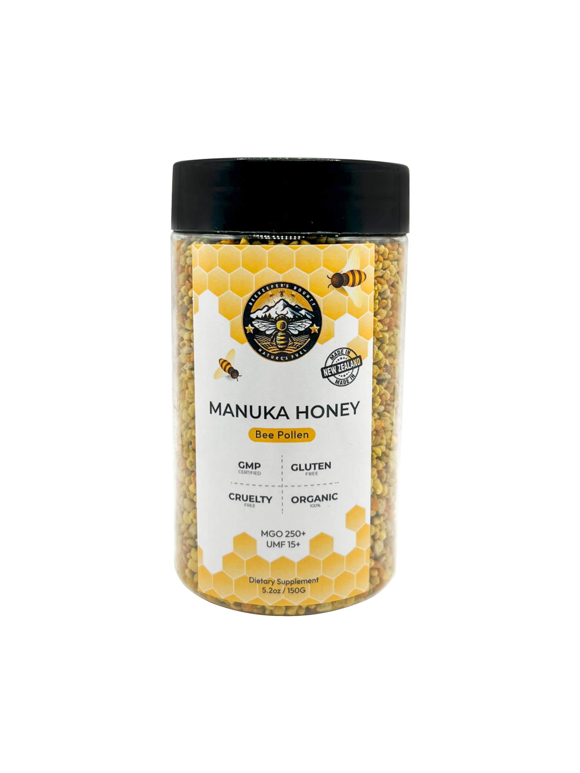 natural energy booster with bee pollen