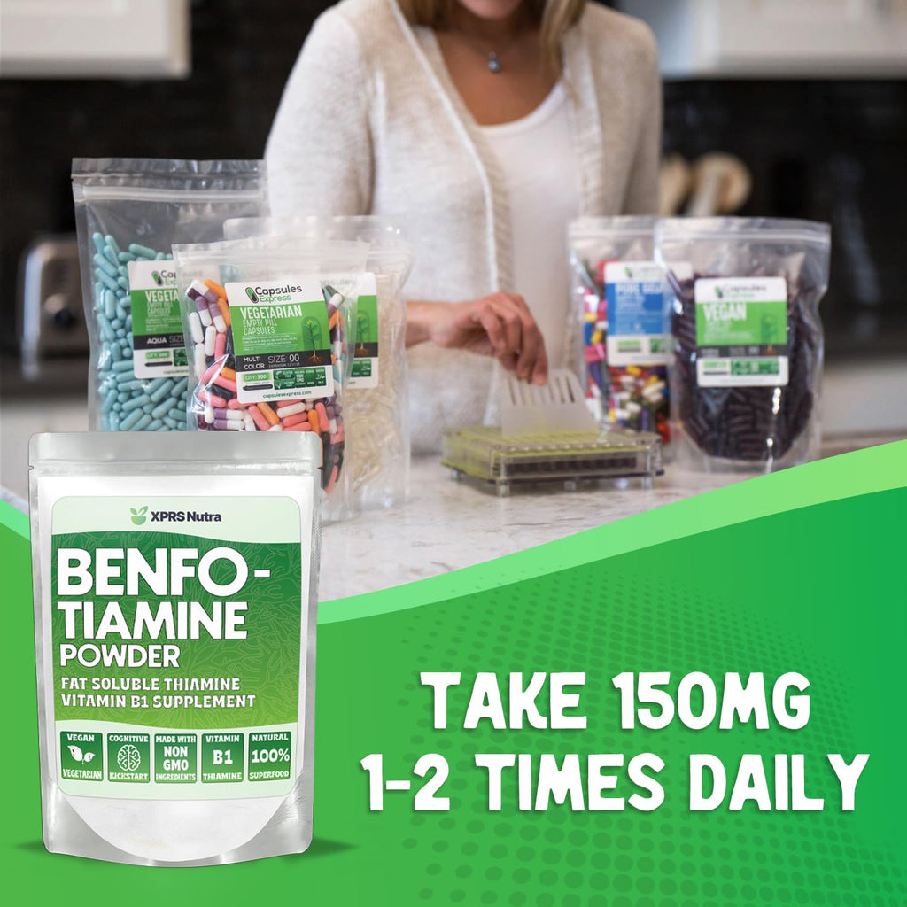 Natural energy booster with Benfotiamine