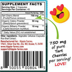 Natural energy booster with bilberry extract
