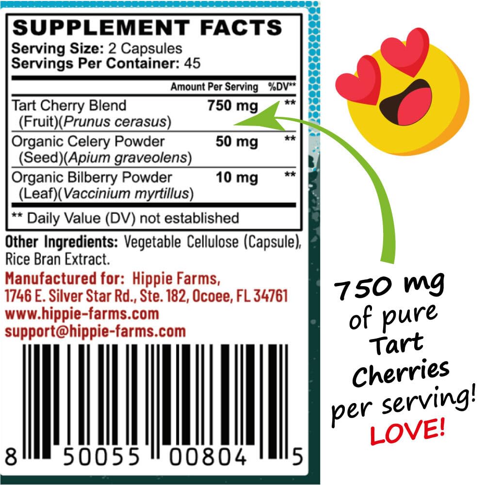 Natural energy booster with bilberry extract