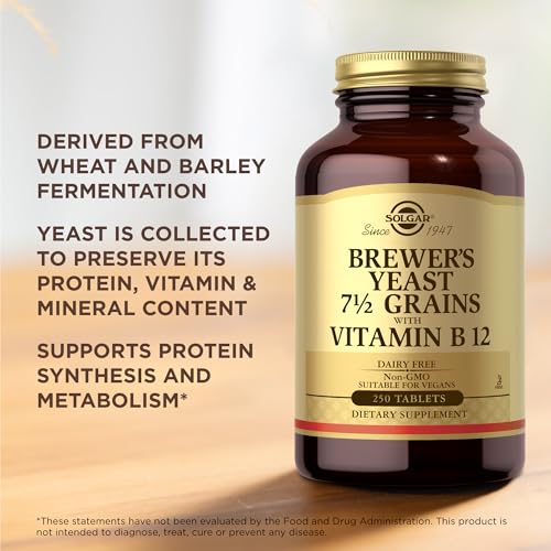 Natural energy booster with Brewer's Yeast