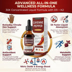 Natural energy booster with cayenne