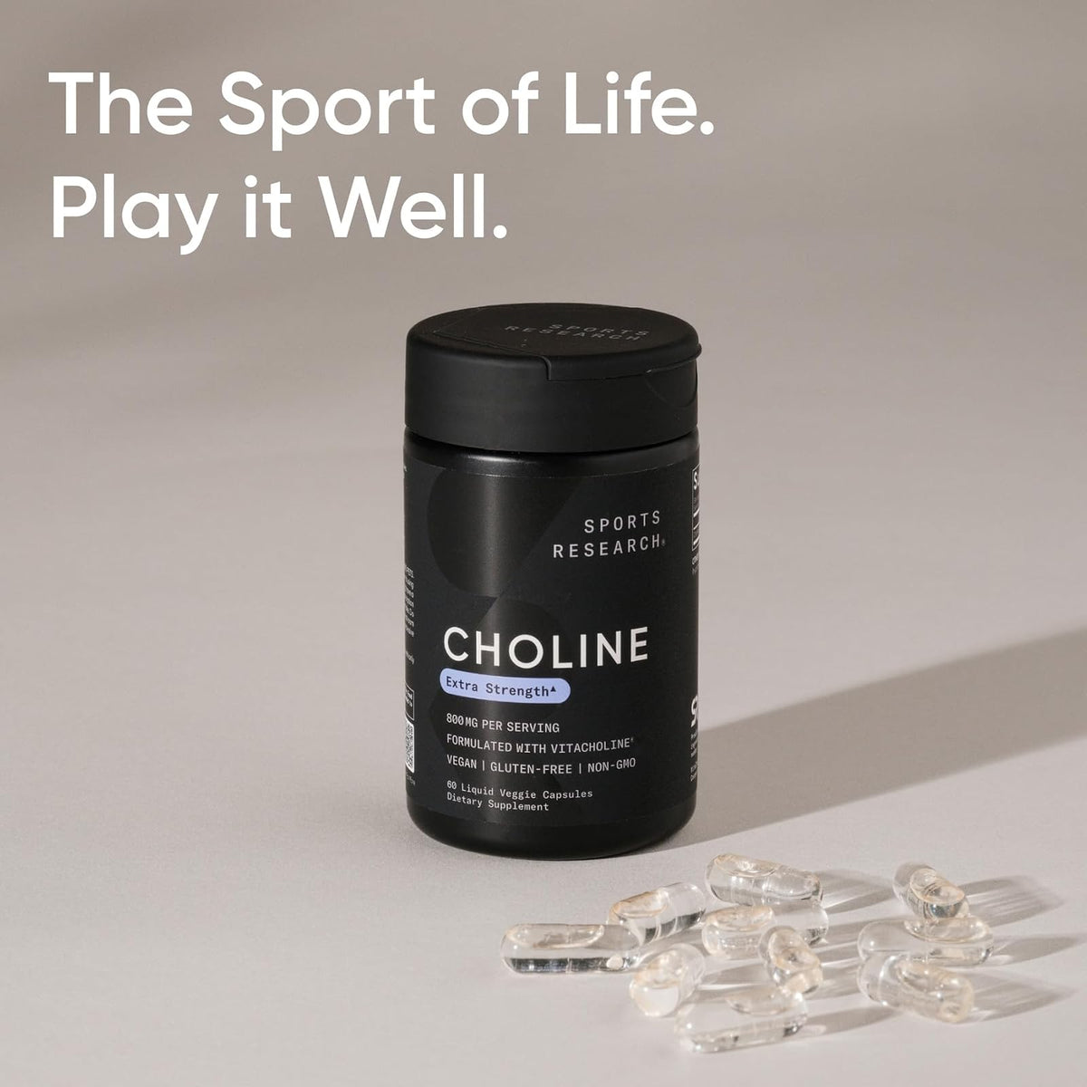 Natural energy booster with choline