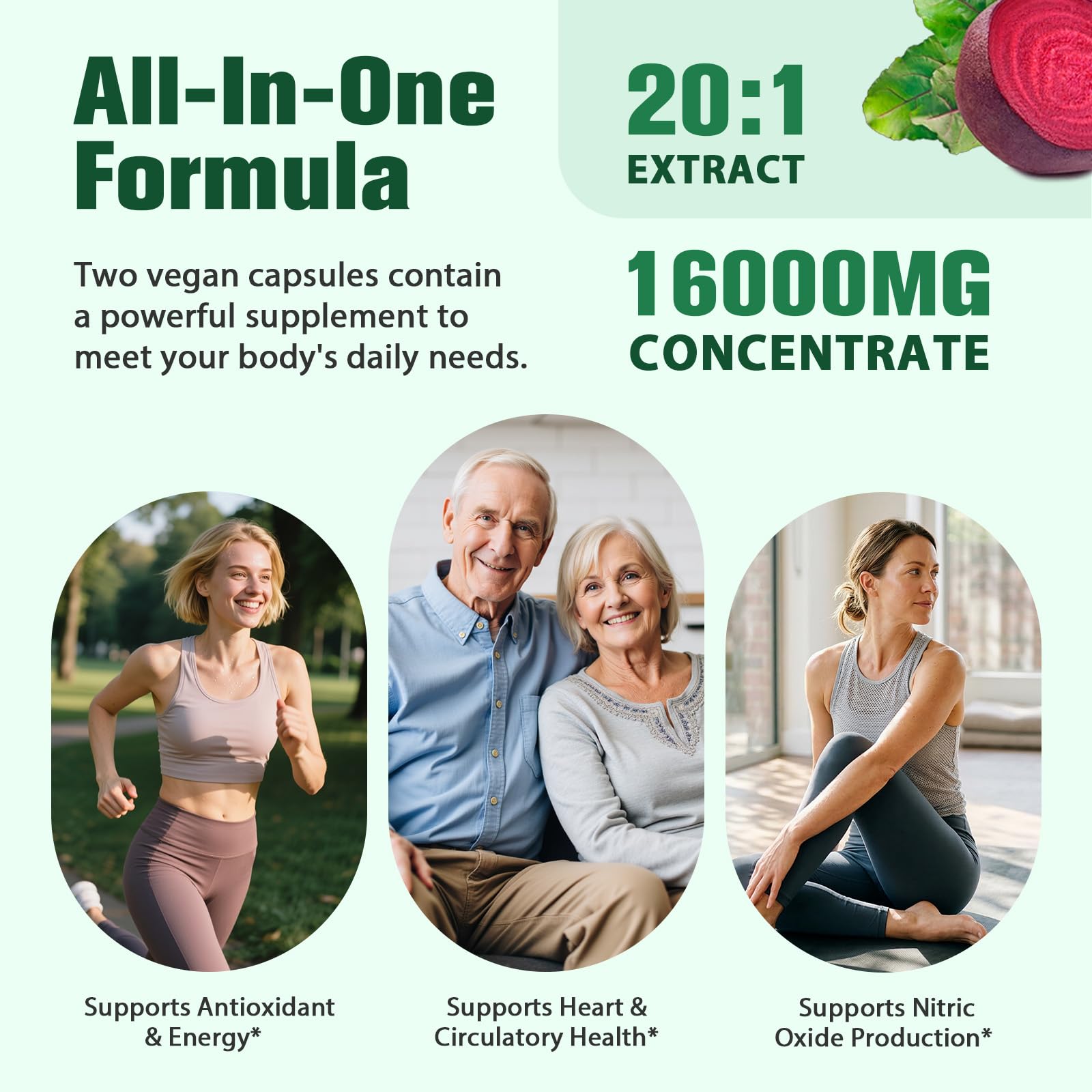 Natural energy booster with CoQ10