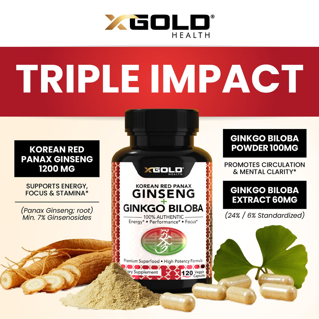 Natural energy booster with ginseng