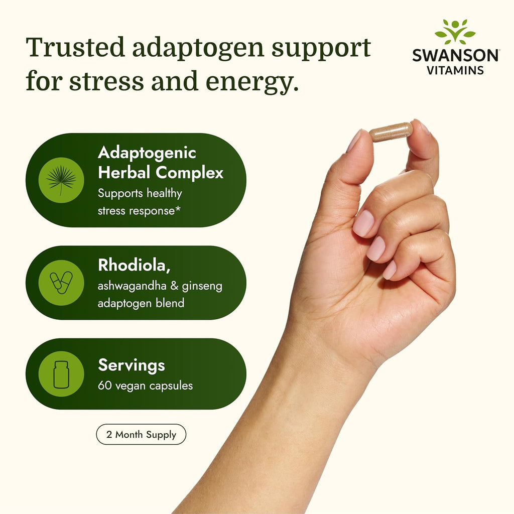 Natural energy booster with ginseng