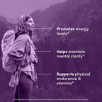 Natural energy booster with ginseng