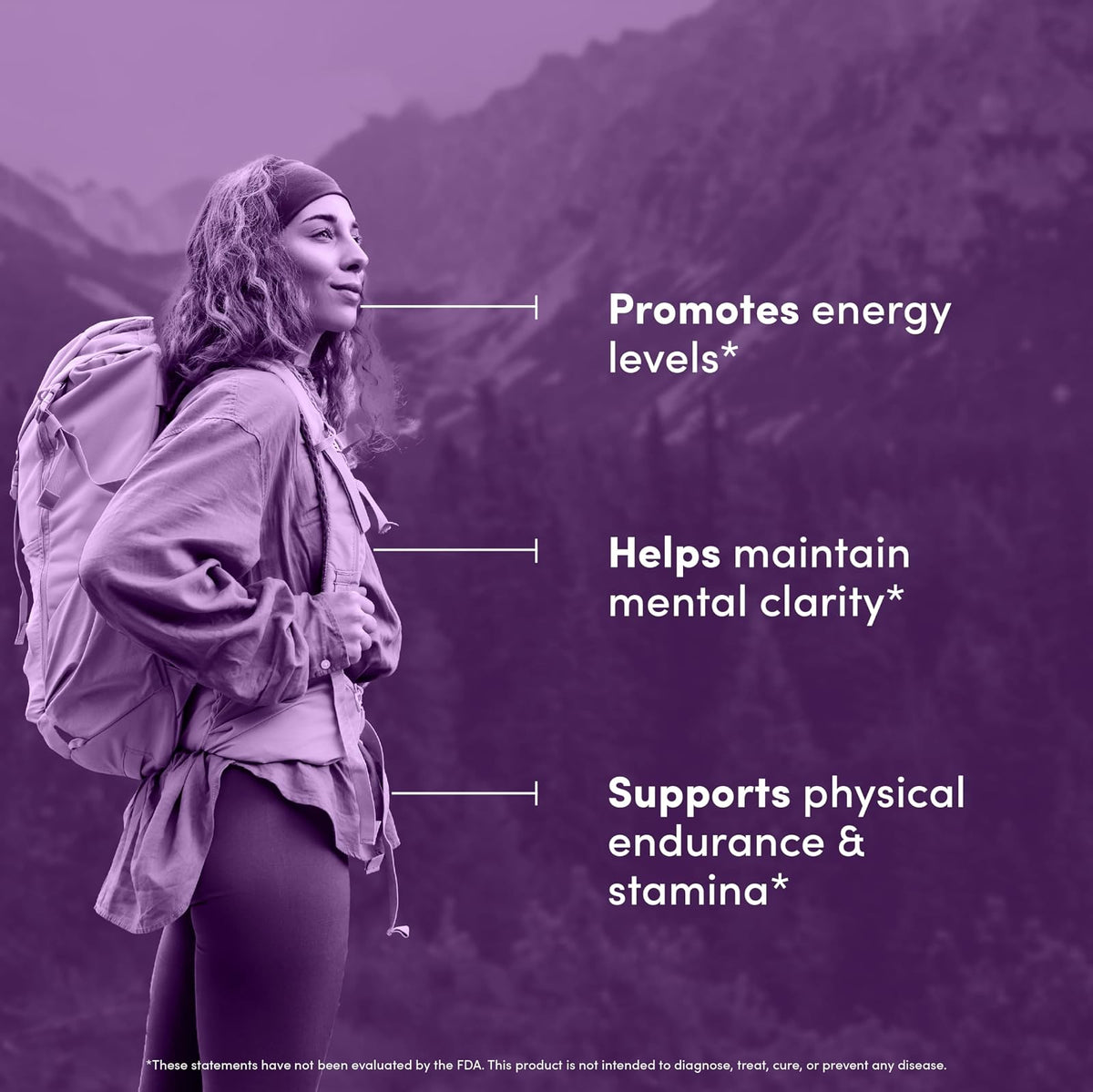 Natural energy booster with ginseng