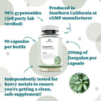 Natural energy booster with gypenosides