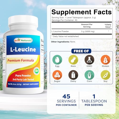 natural energy booster with L-Leucine