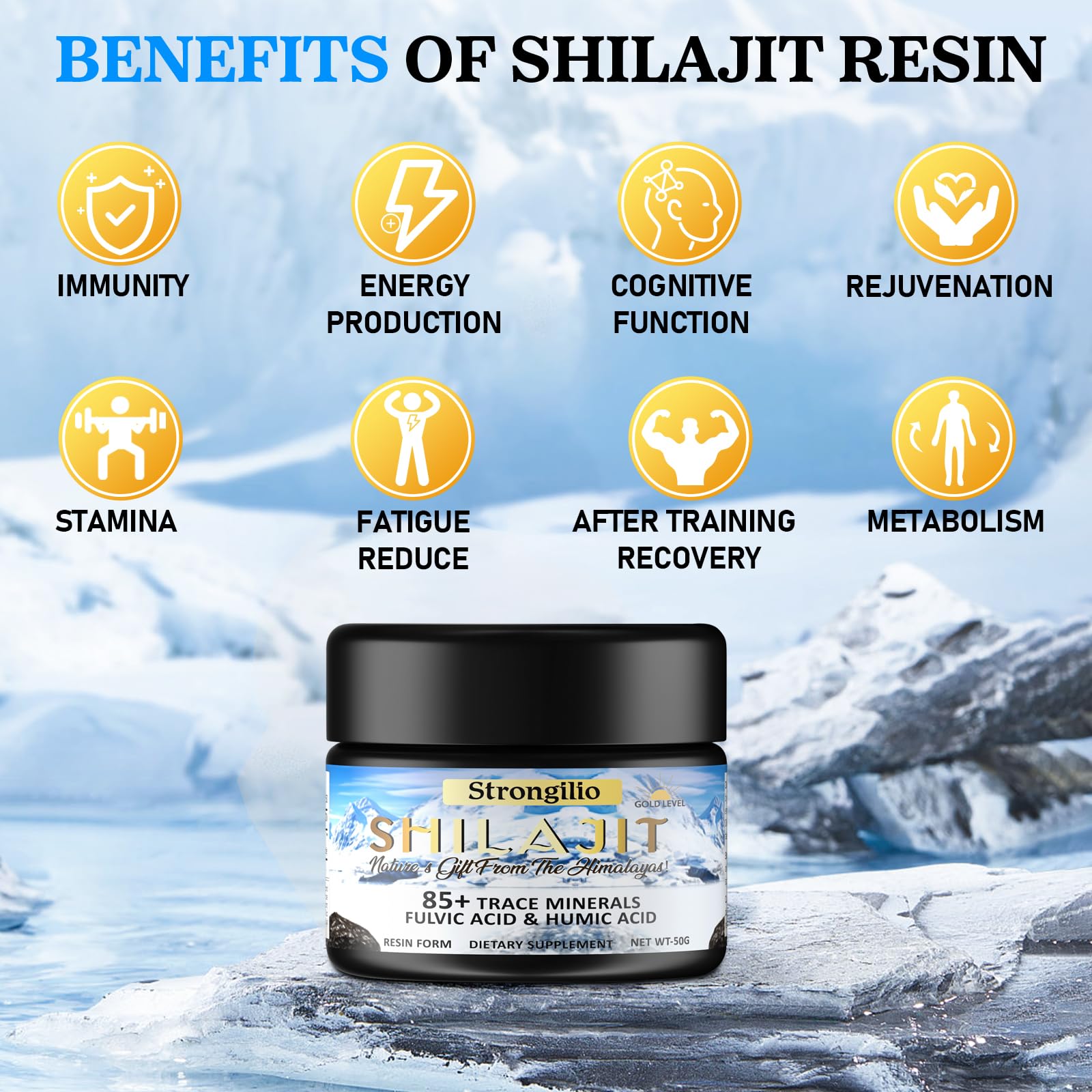 Natural energy booster with minerals