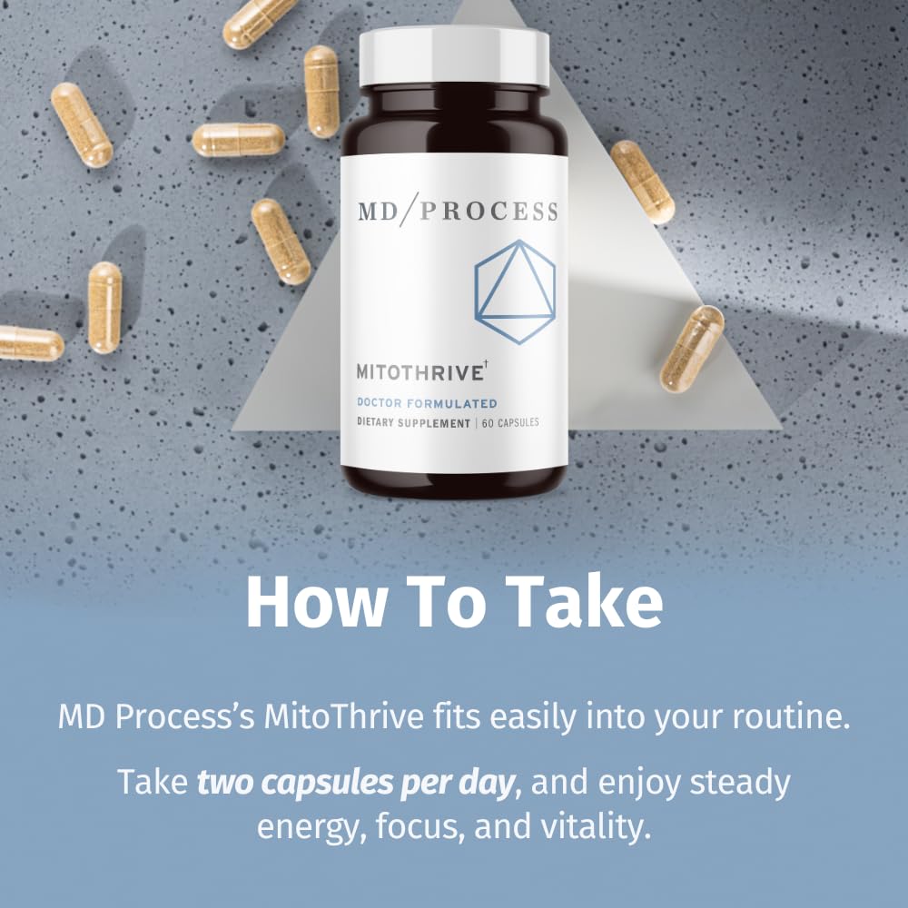 Natural energy booster with MitoThrive