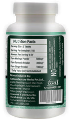 Natural energy booster with moringa
