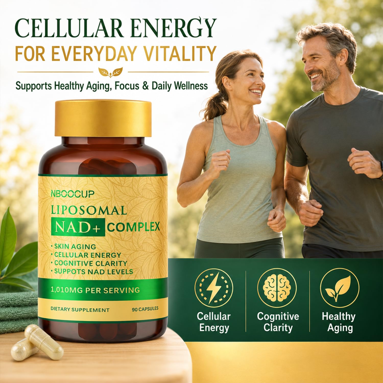 natural energy booster with NAD+