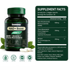 Natural energy booster with NAD+